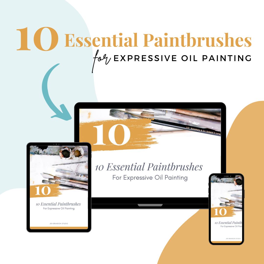 10 Essential Paintbrushes | Jen Brandon Studio